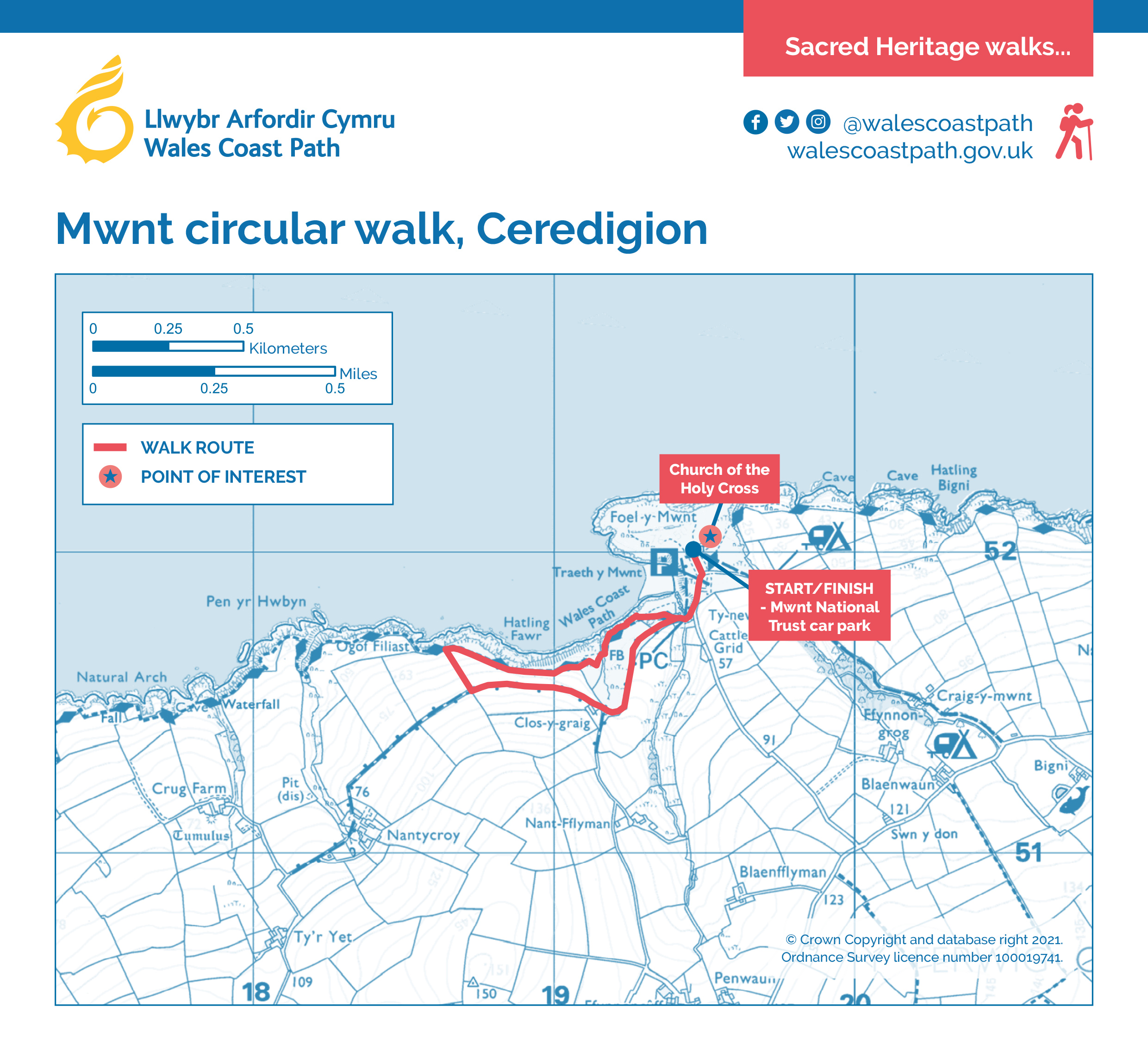 Wales coast path walks | National Churches Trust