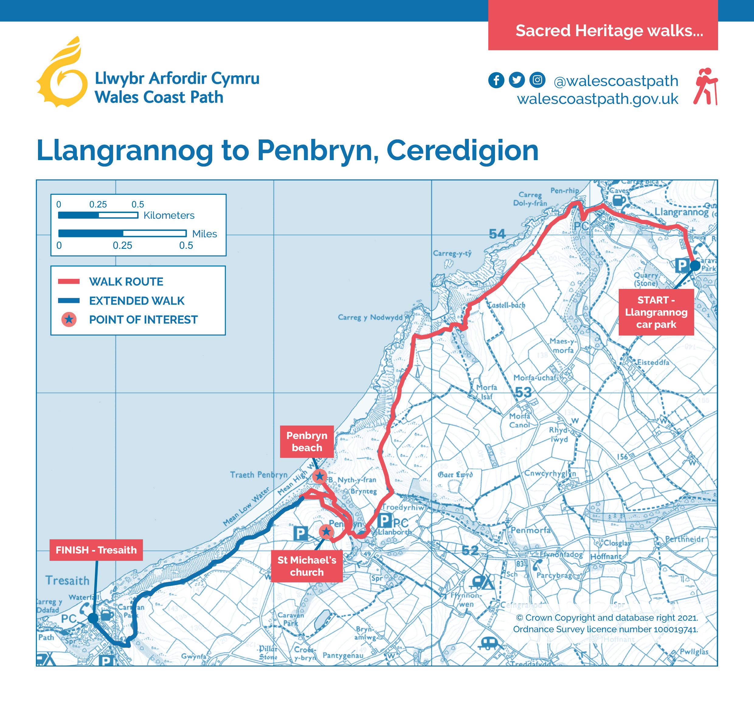 Wales coast path walks | National Churches Trust
